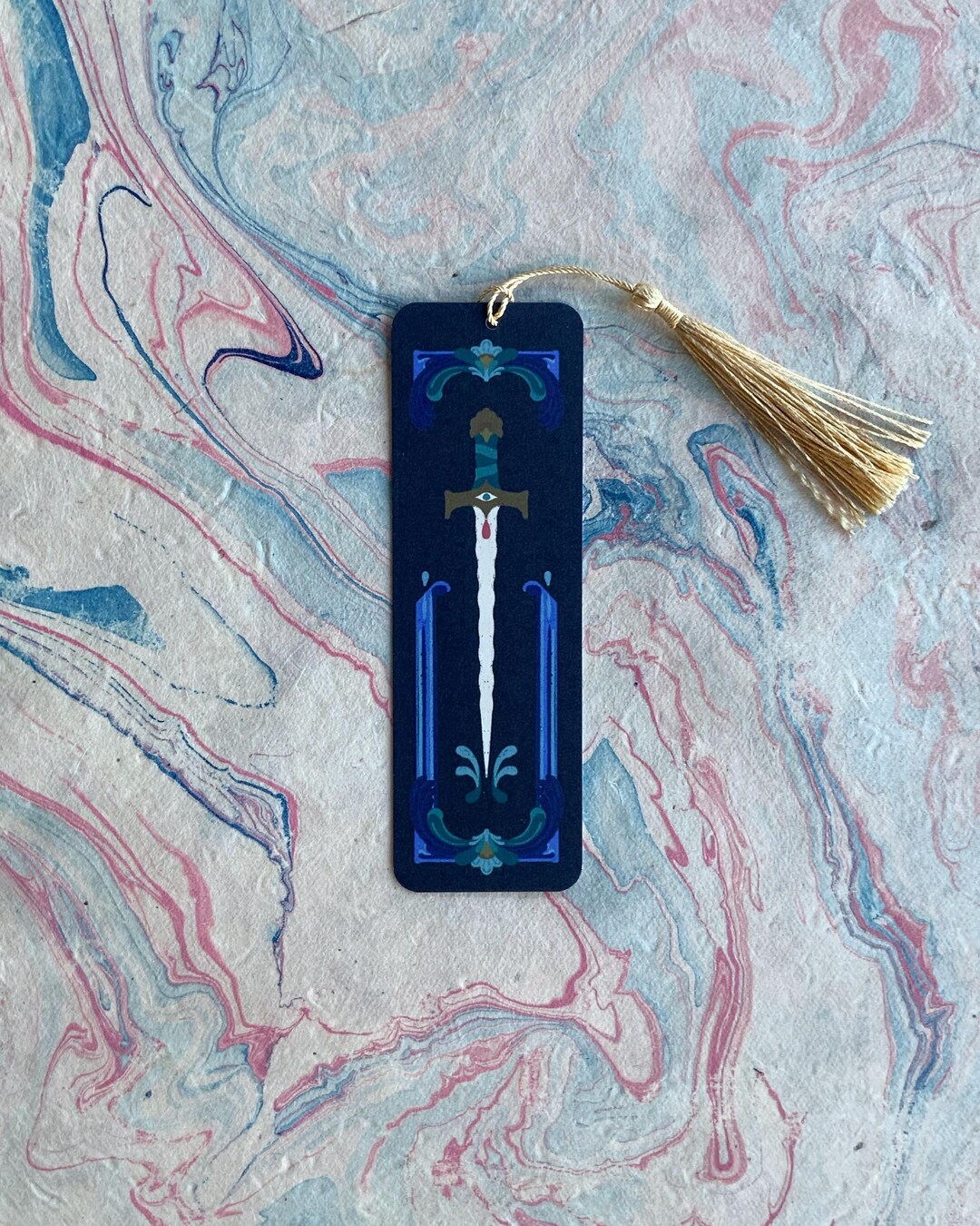 Ancient Sword Bookmark - Bookish Gifts, Book Lovers, Fantasy, Romantasy ...
