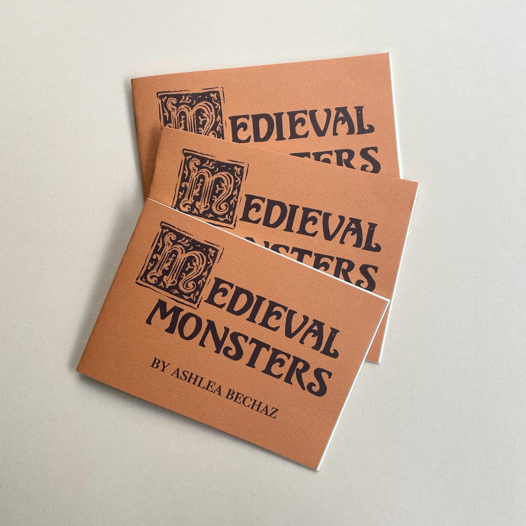 Medieval Monsters Zine Art Book Gaming, Fantasy, Funny Gifts - Etsy UK