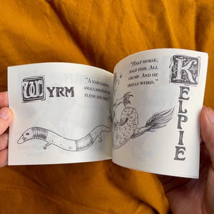 Medieval Monsters Zine Art Book - Gaming, Fantasy, Funny Gifts - Etsy ...