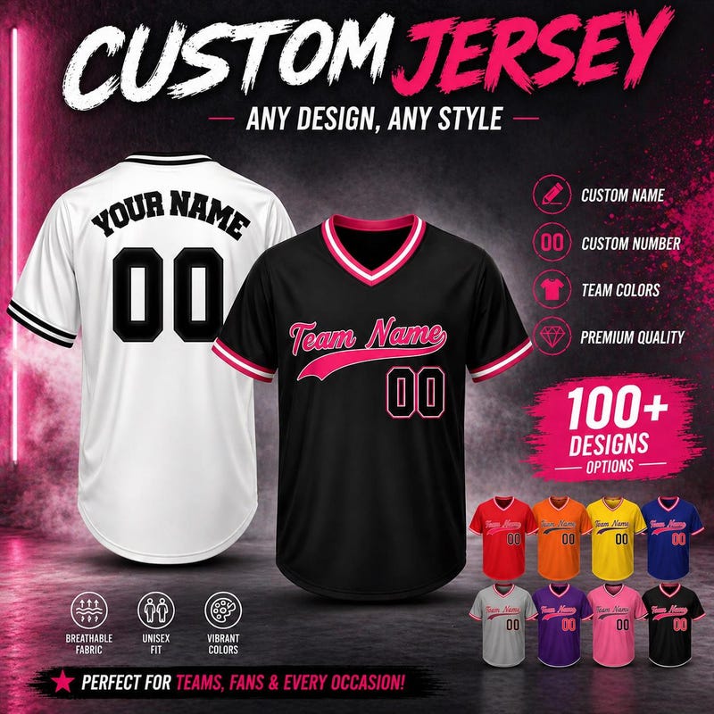 Custom Gold Jersey - Etsy