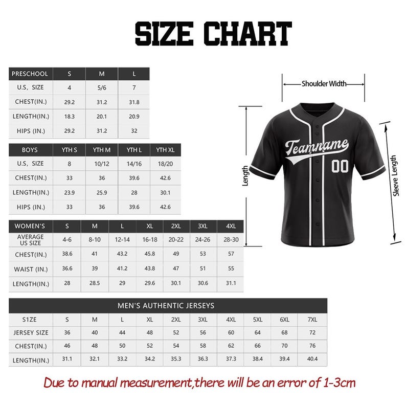 Custom Baseball Jersey, Stitched Team Uniform, Personalized Sportswear ...
