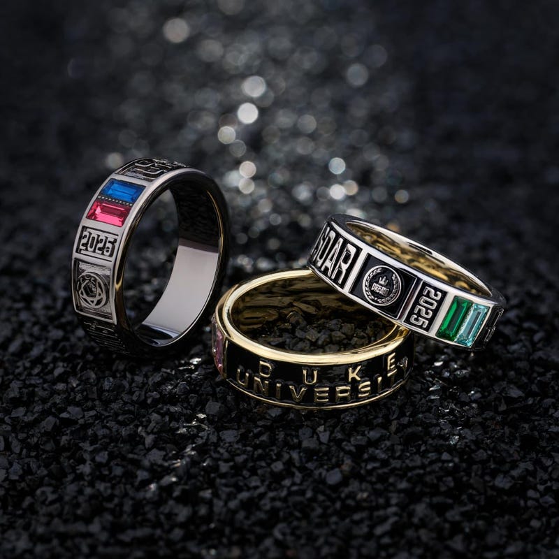 Personalized Grad Rings - Etsy