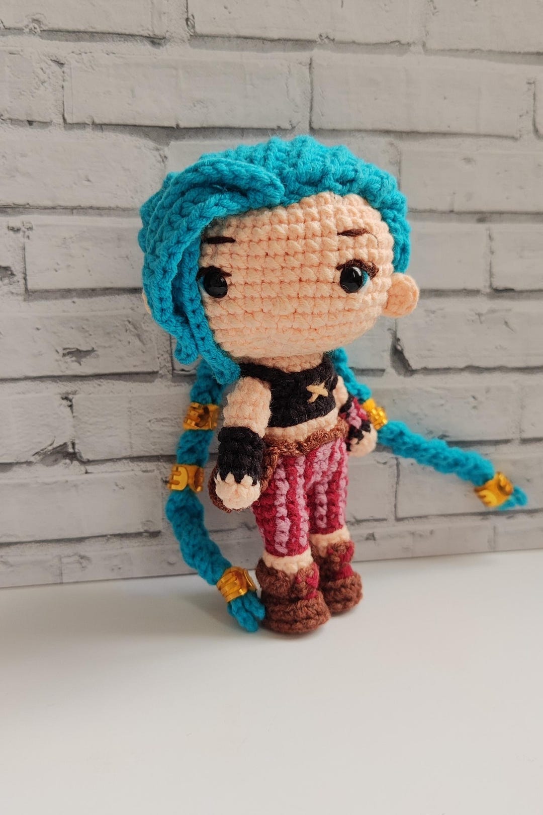 Jinx (arcane) - PDF Crochet Pattern Amogurumi (english) - Etsy