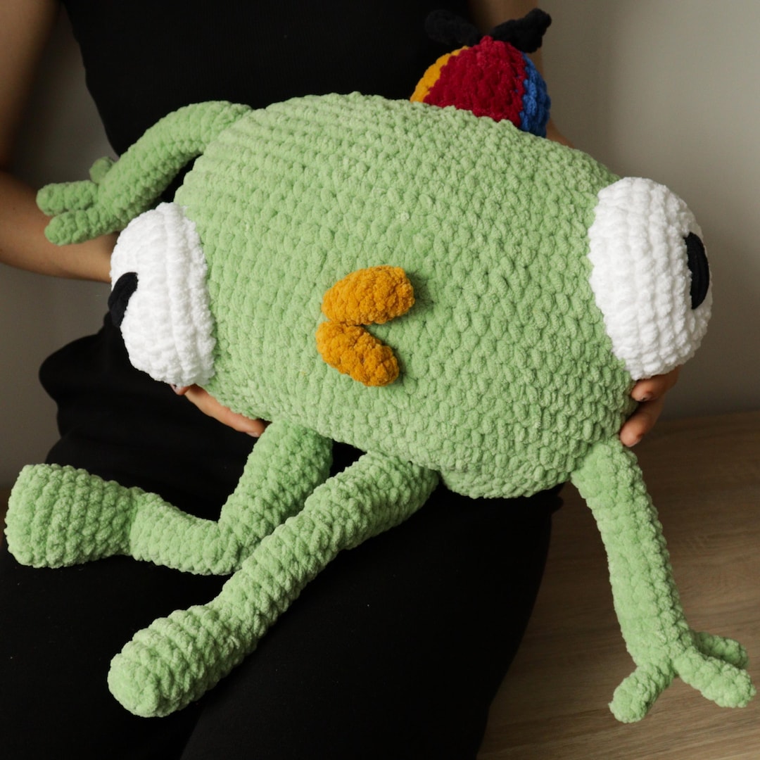 PDF Bing Bong - Pattern Crochet Amigurumi Jumbo Plush, Frog (ENGLISH ...