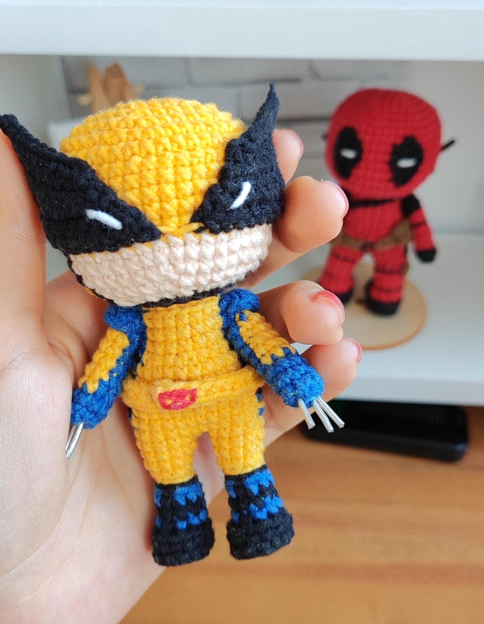 Wolverine - PDF Crochet Pattern Amigurumi (ENGLISH ONLY) - Etsy