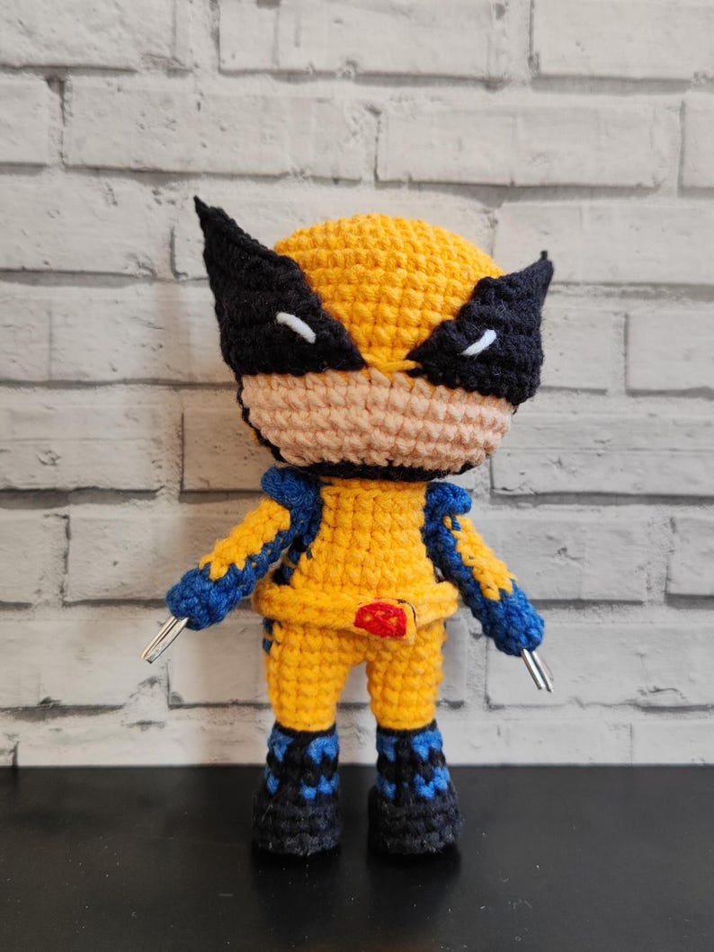 Wolverine - PDF Crochet Pattern Amigurumi (english) - Etsy