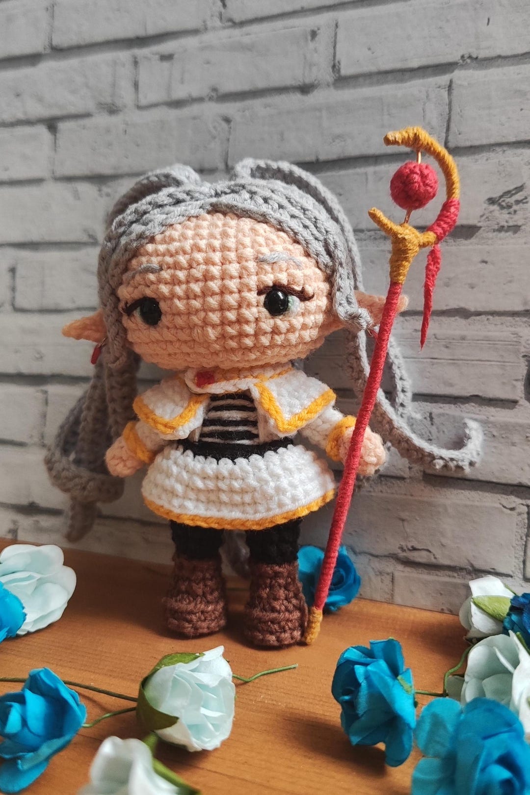 Frieren - PDF Crochet Pattern Amigurumi (frieren Beyond Journey's End ...