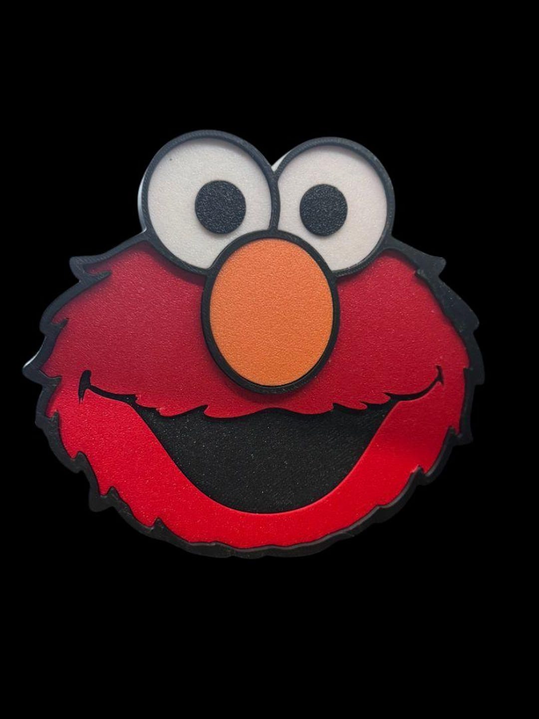 Elmo 3D Print Wall Decor. - Etsy