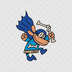 Dogman Comic PNG SVG Bundle (instant Download) - Etsy