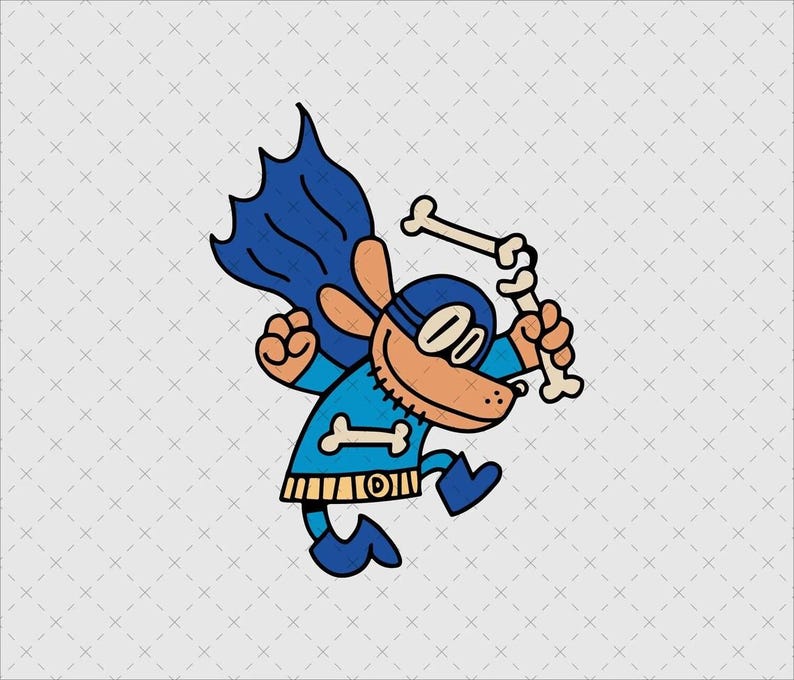Dogman Comic PNG SVG Bundle (instant Download) - Etsy