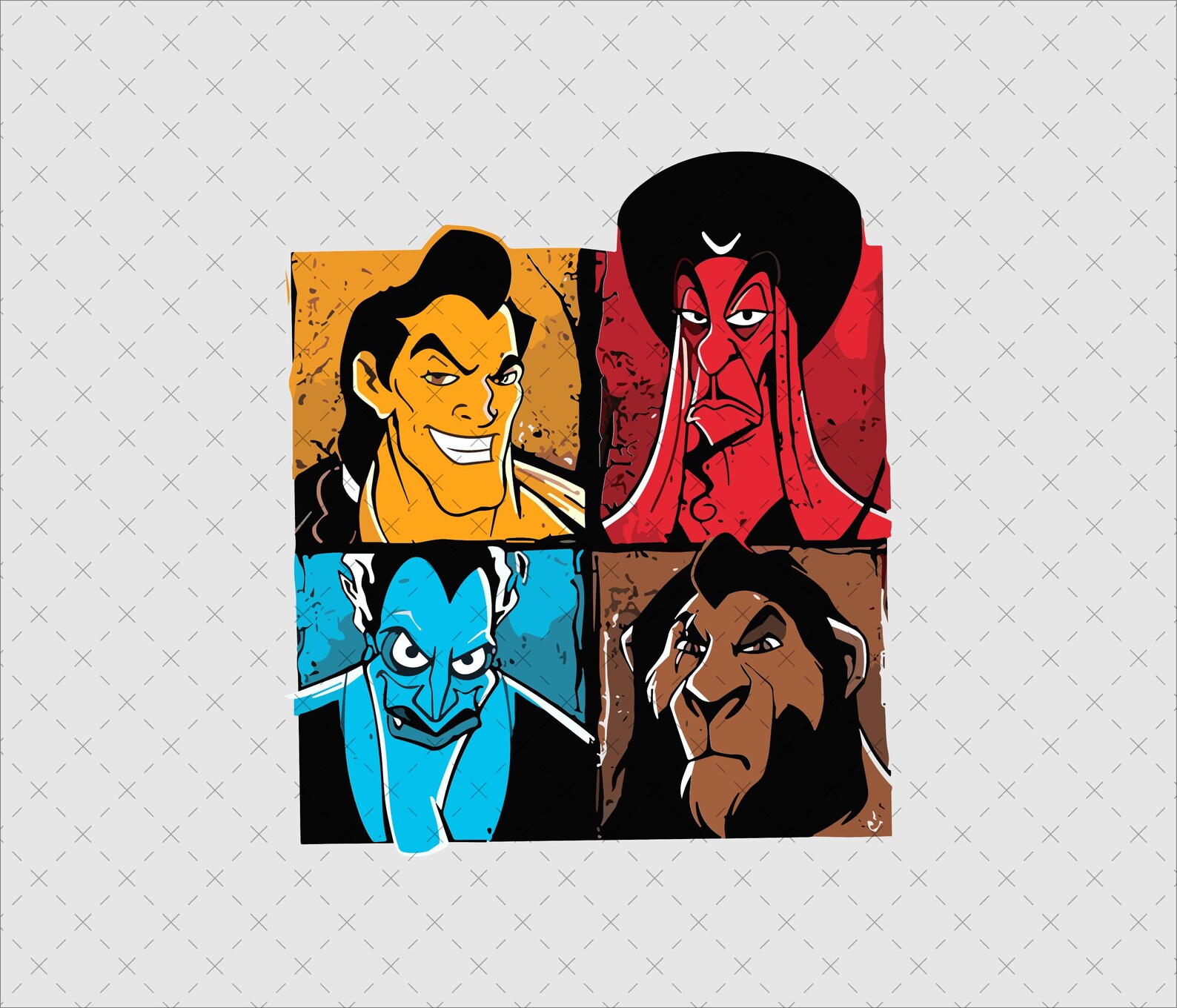 Villains SVG PNG, Bad Boys Digital File - Etsy