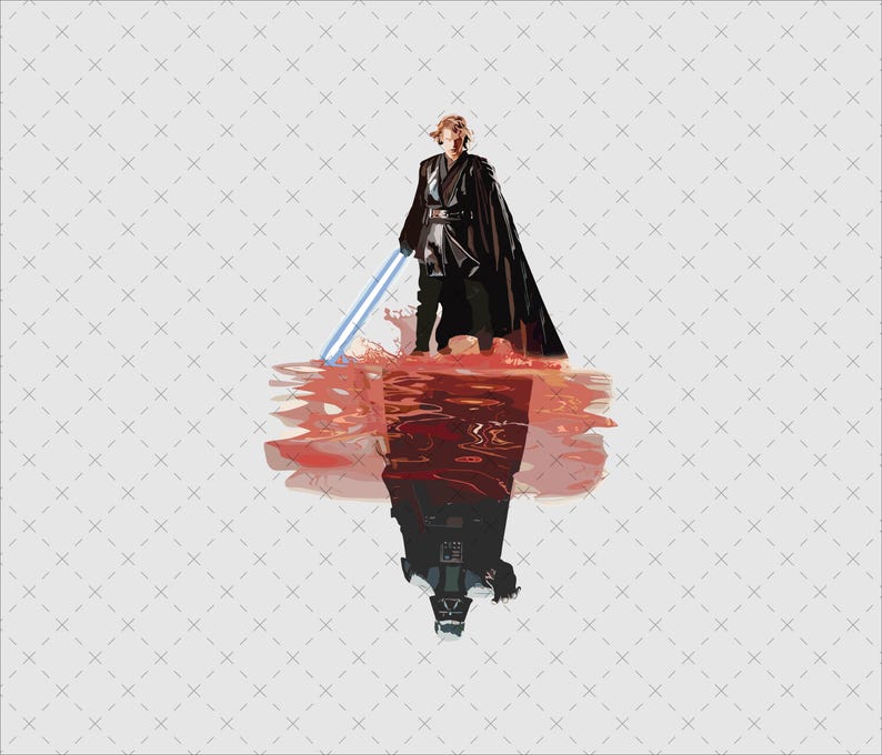 Star Wars - Anakin Skywalker / Darth Vader Clipart (SVG, PNG) - Etsy Canada