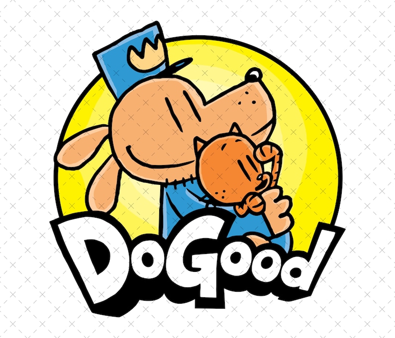 Dogman PNG SVG, Comic, Captain Underpants, Dogman, Petey, Li'l Petey ...