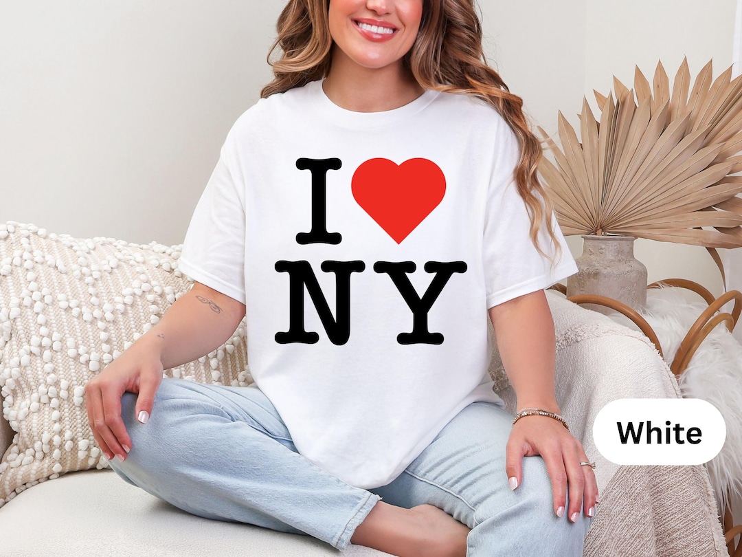 I Love New York Shirt, I Love New York Logo Tee, ILNY Screen Printed ...