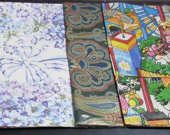 Vintage Postage Stamp Wrapping Paper / 12 Sheets