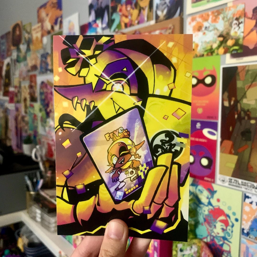 SPLATOON - Frye Tableturf Cards Print - Etsy