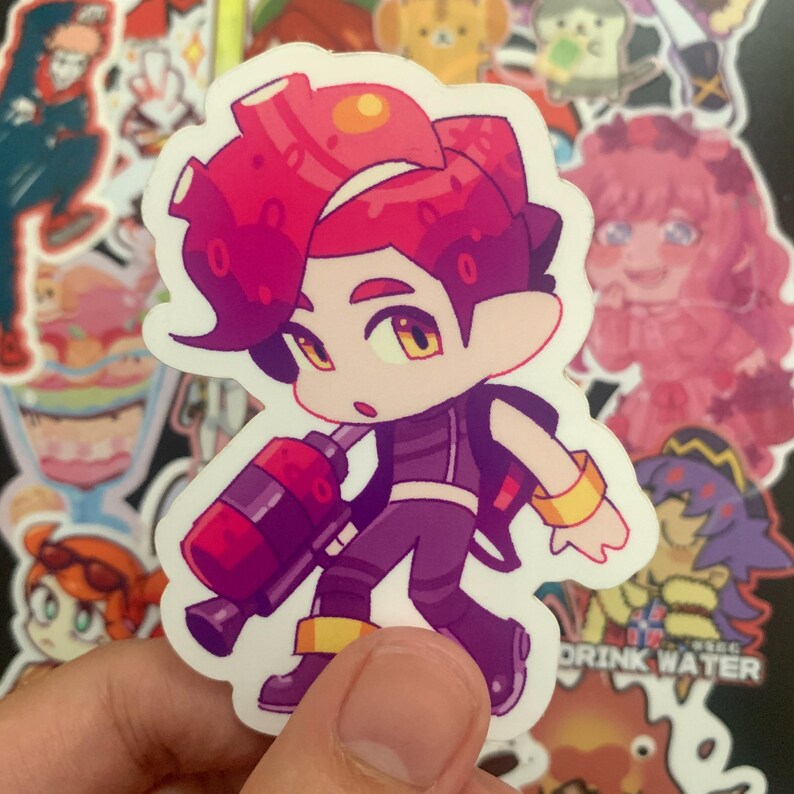 SPLATOON - Agents Stickers - Etsy