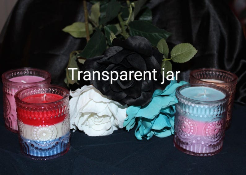 Colorful Layered Candles BUY 1 Get 1 Free+free WAXEY MELTS - Etsy