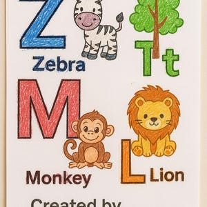 A-Z Alphabet Flashcards Printable | Educational Letter Posters for Kids ...