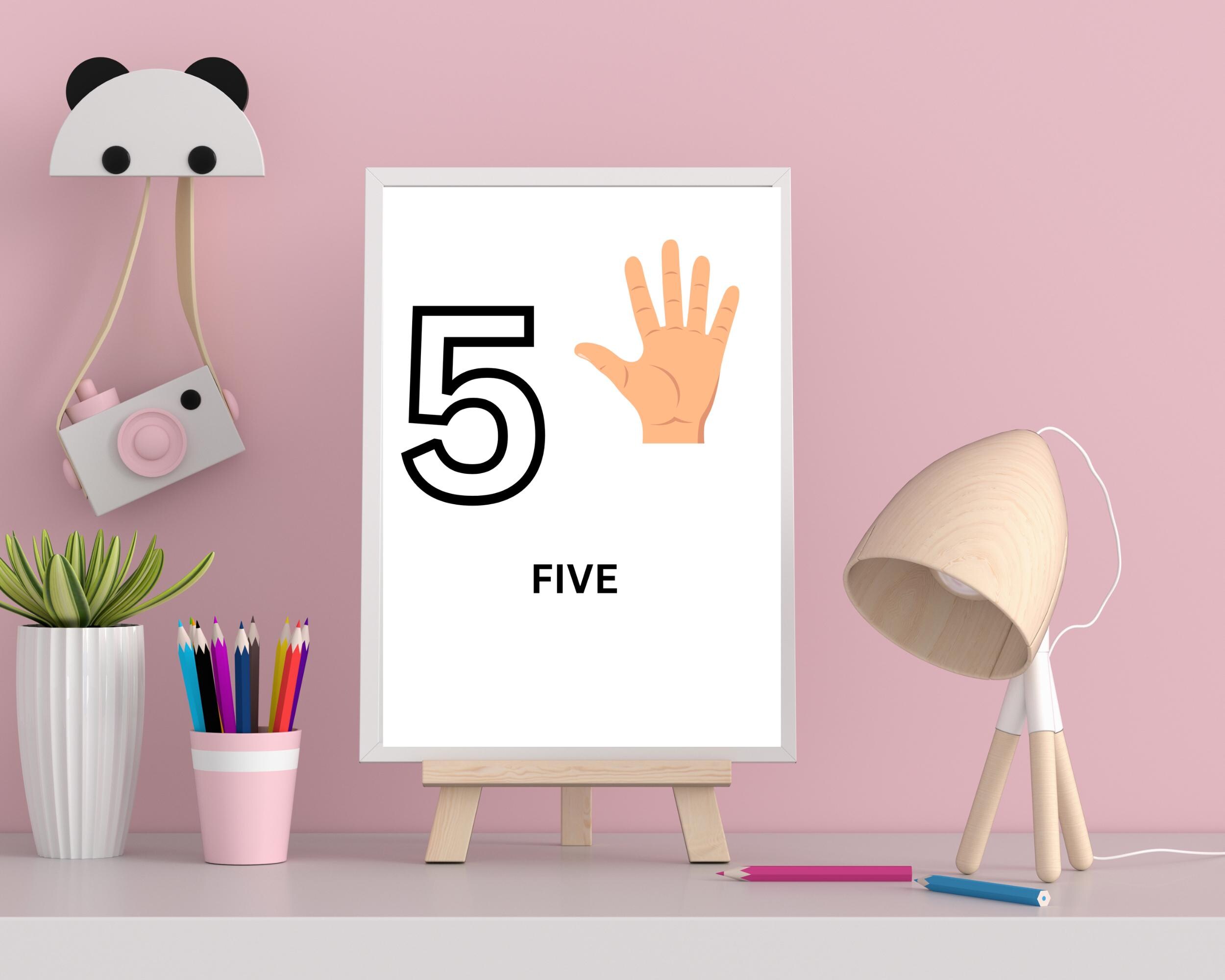 1 to 100 Number Flashcards Printable | Kids Math Learning Book | Number ...