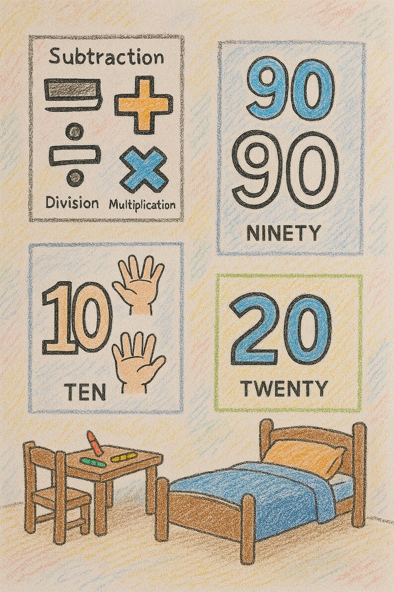 1 to 100 Number Flashcards Printable | Kids Math Learning Book | Number ...