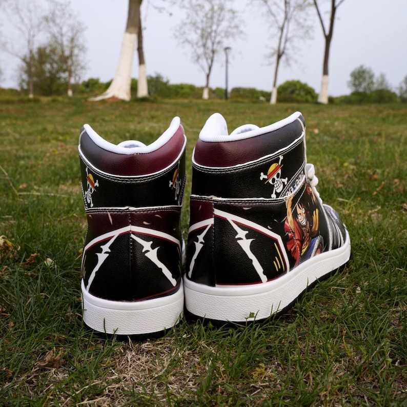 Custom Anime High Top Sneakers, Anime Fan Gift - Etsy