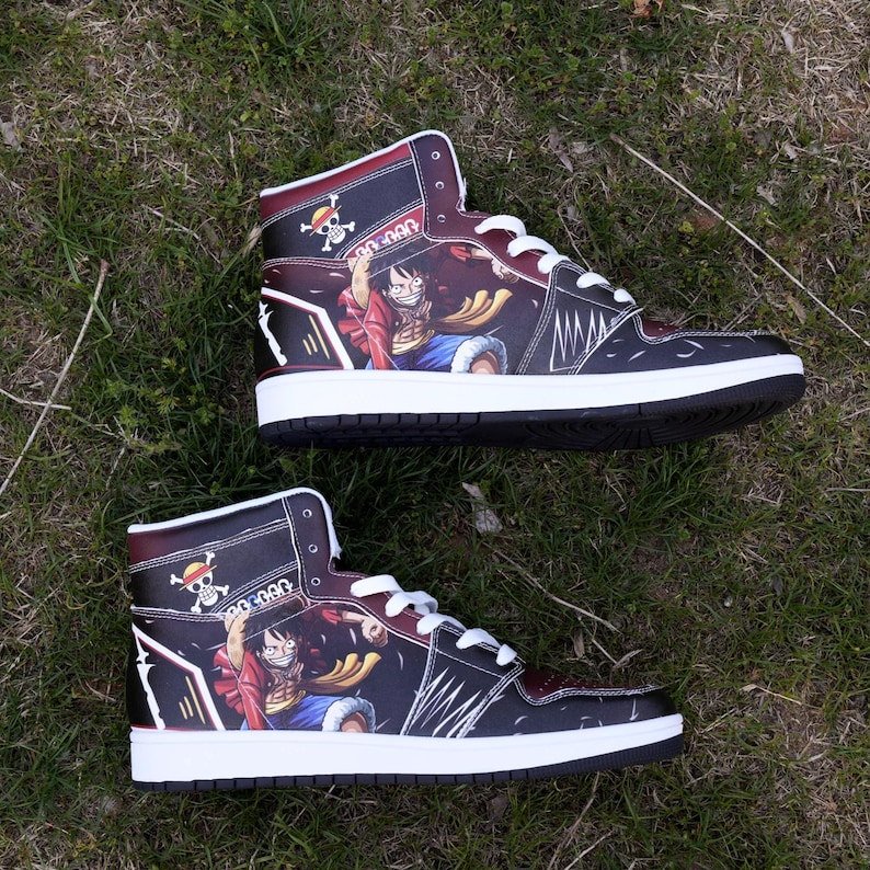 Custom Anime High Top Sneakers, Anime Fan Gift - Etsy