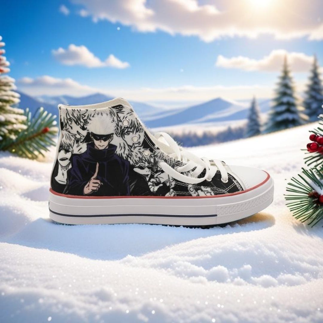 Custom Anime High Top Sneakers, JJK Manga Style - Etsy