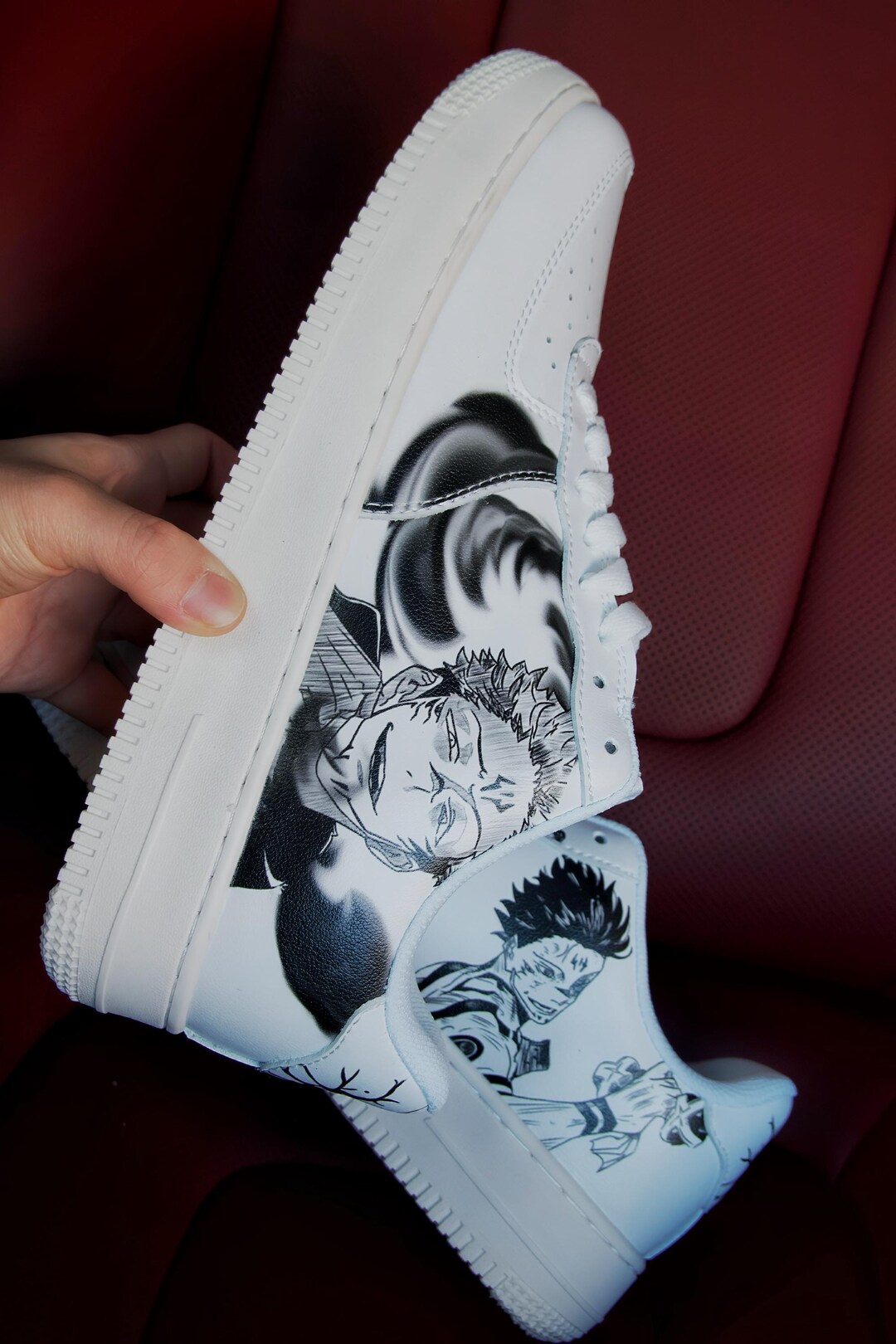 Custom Anime Shoes – Yuji Itadori JJK Design - Etsy