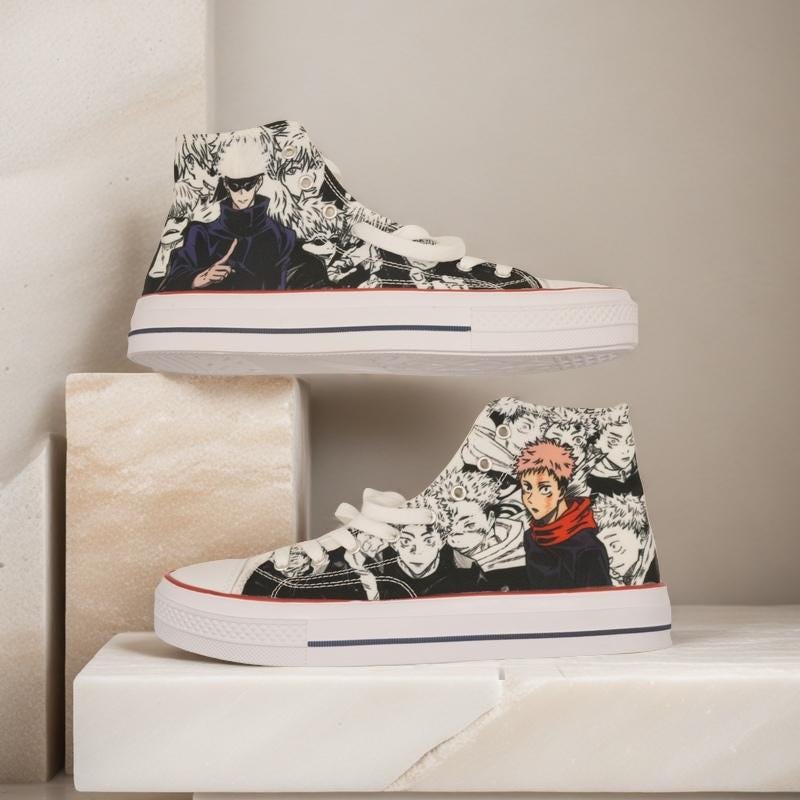 Anime Shoes - Etsy