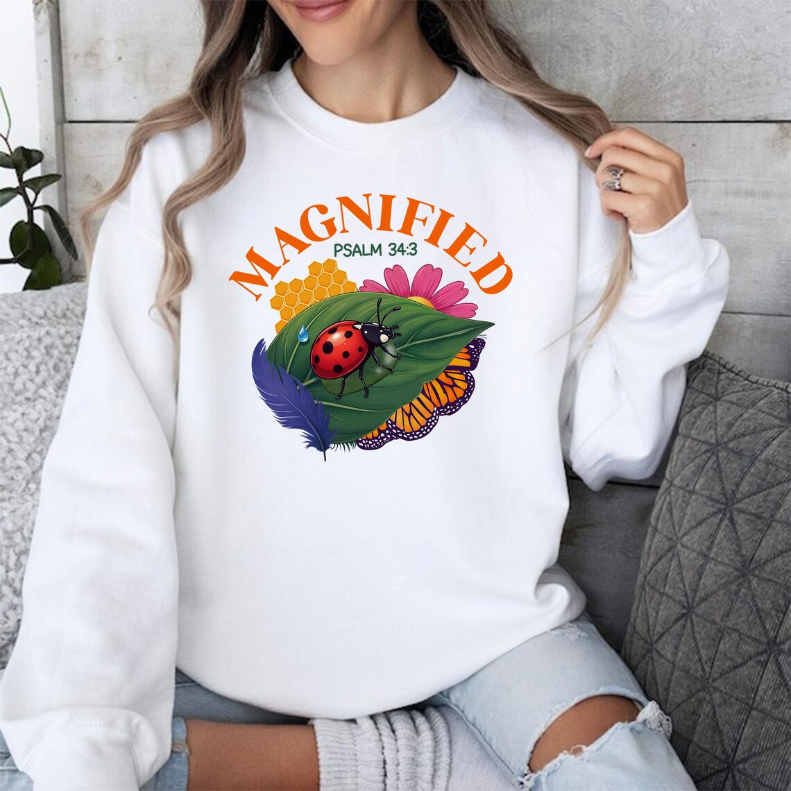 Magnified VBS 2025 PNG, Vacation Bible School Shirt, Psalm 34:3 ...