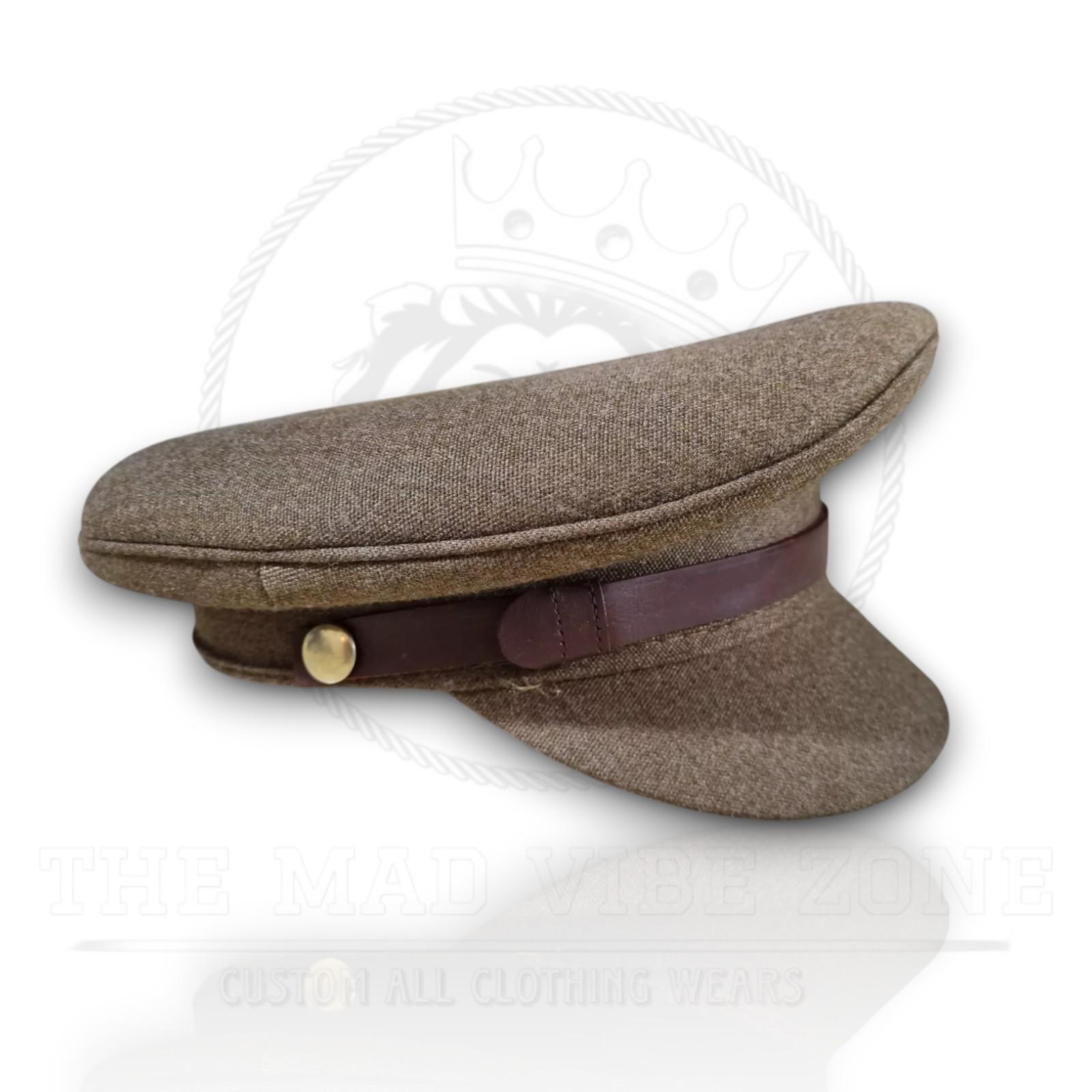 Handmade British WWII Officer Visor Cap | Military Peaked Hat | in All ...