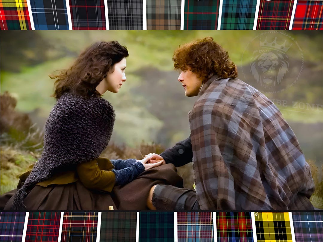 Outlander Jamie Fraser Inspired Kilt | Scottish Tartan Highland Wear - Etsy