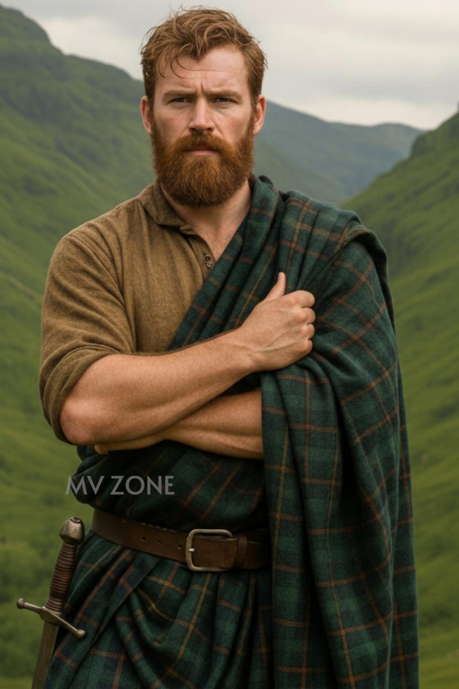 FREE SHIPPING | 50+ Custom Clan Tartans | Traditional 16th Century ...