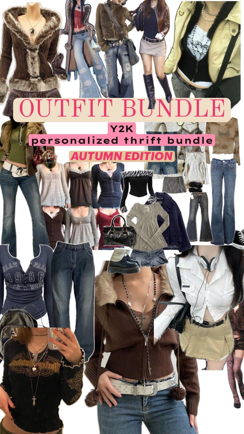 Y2K Thrifted Outfit Box: Personalized Vintage Style Bundle - Etsy