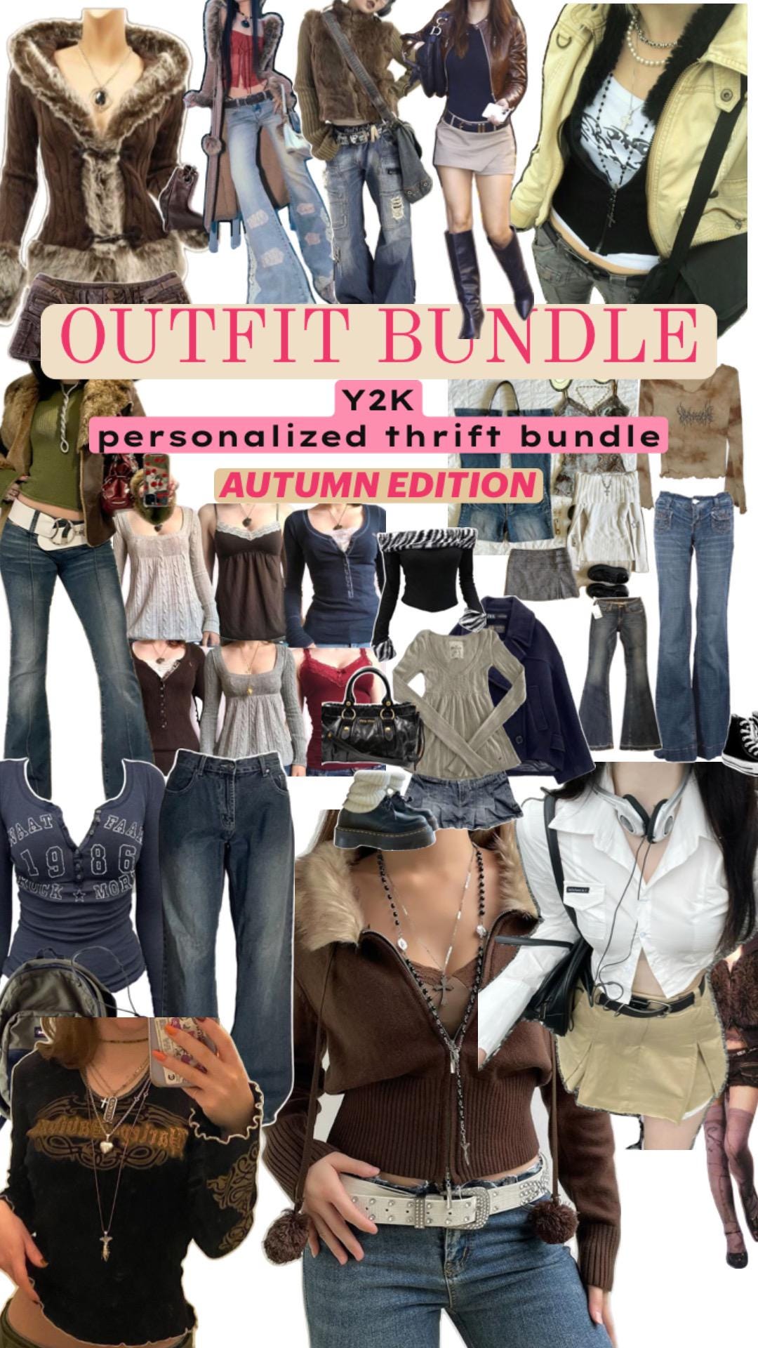 Y2K Thrifted Outfit Box: Personalized Vintage Style Bundle - Etsy