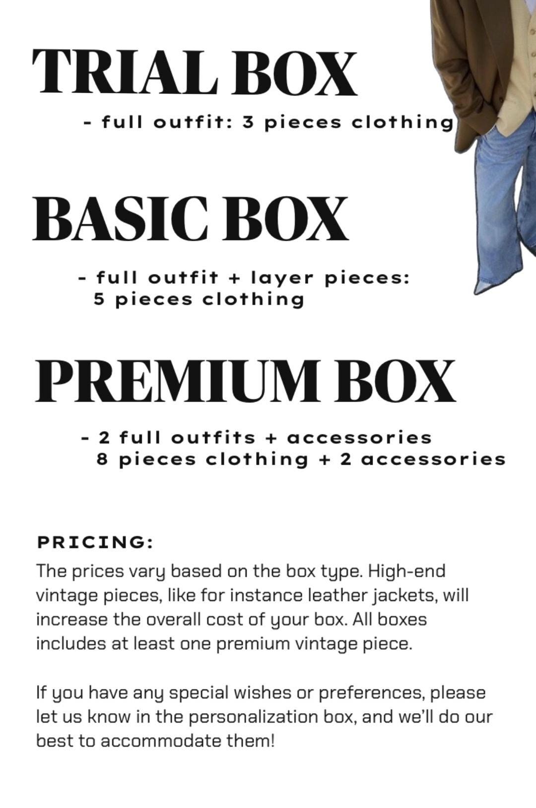 Personalized Thrift Bundle | Whimsy Goth Vintage Clothing Outfit Bundle | Pinterest Mystery Box ...