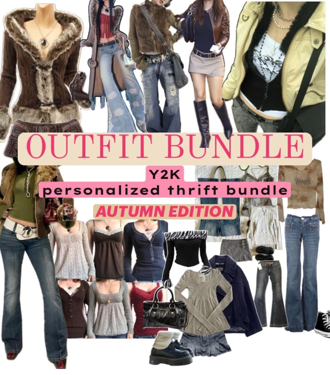 Y2K Thrifted Outfit Box: Personalized Vintage Style Bundle - Etsy