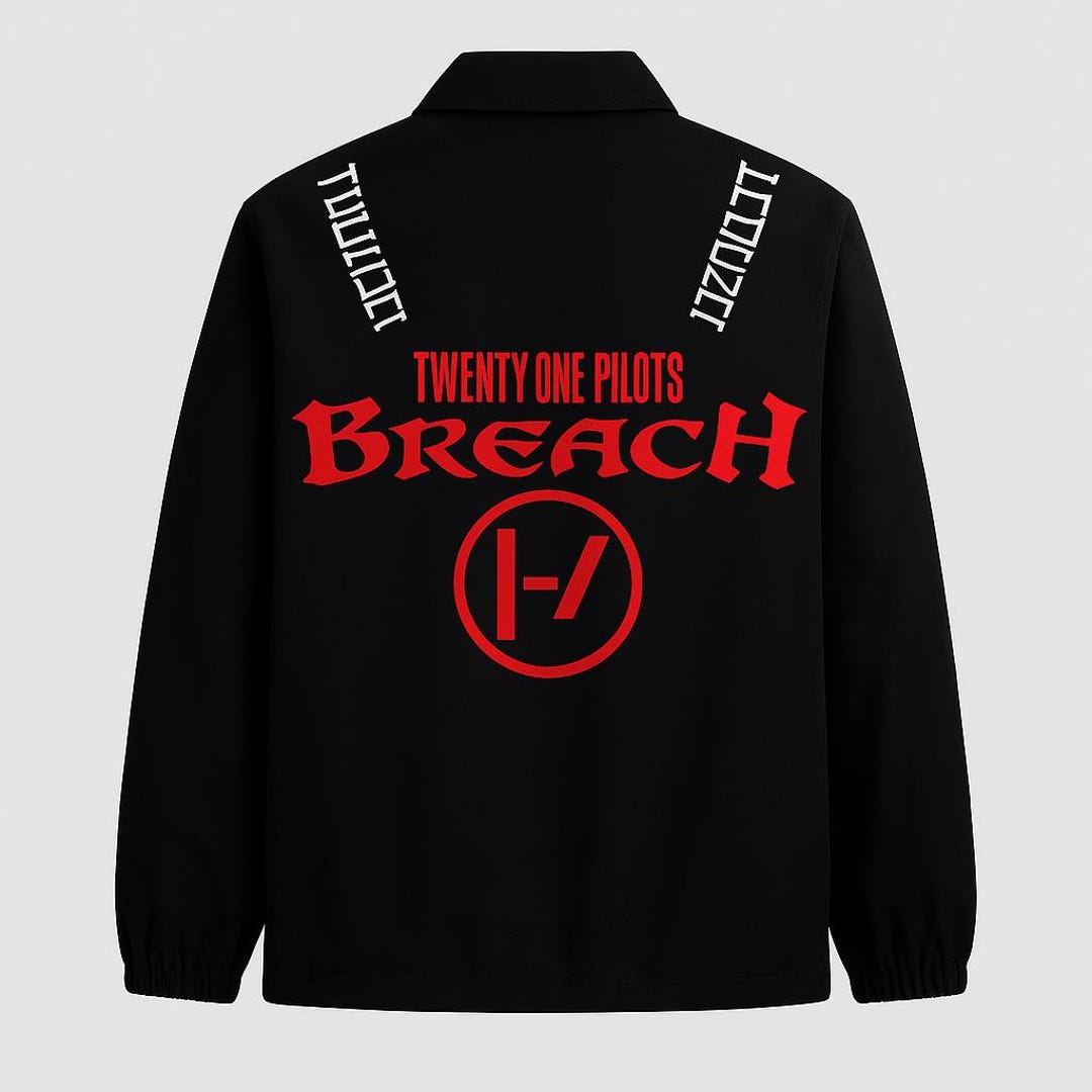 Handmade Twenty One Pilots Breach Tour Jacket | Tyler Joseph Inspired ...