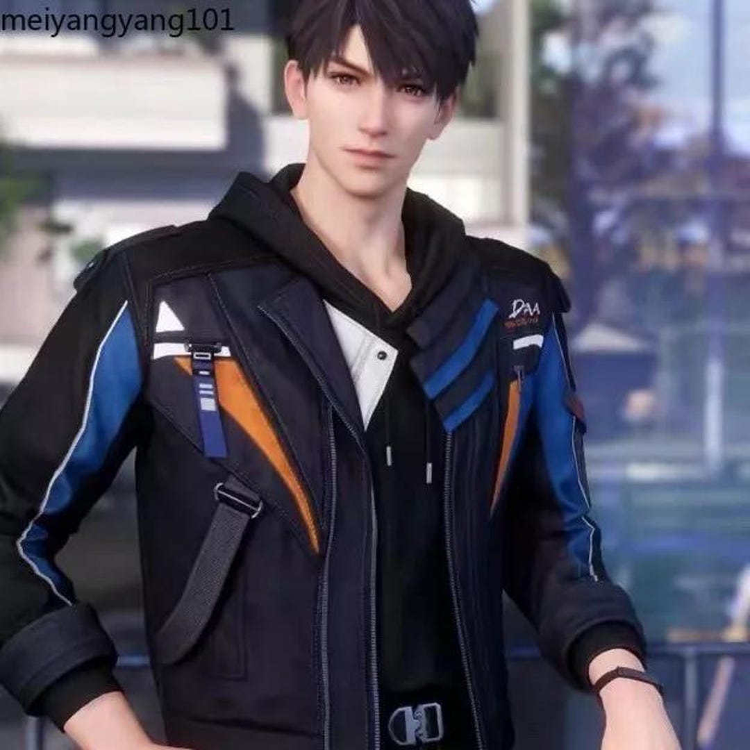Love and Deepspace Caleb Cosplay Jacket – Unisex Zip-up Long Sleeve ...