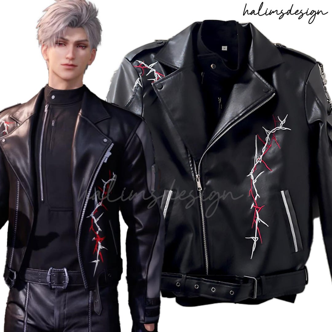 Game Love and Deepspace Sylus Jacket, Sylus Cosplay, Sylus Coat, Love ...