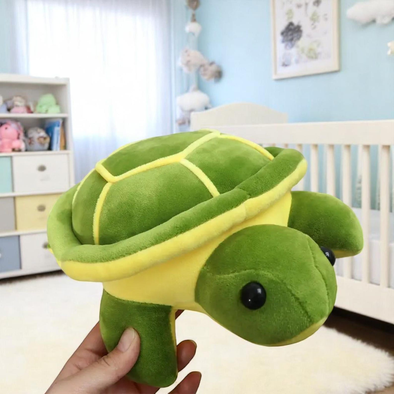 Soft Plush Tortoise Toy V1 – Cute Stuffed Animal Gift for Kids ...
