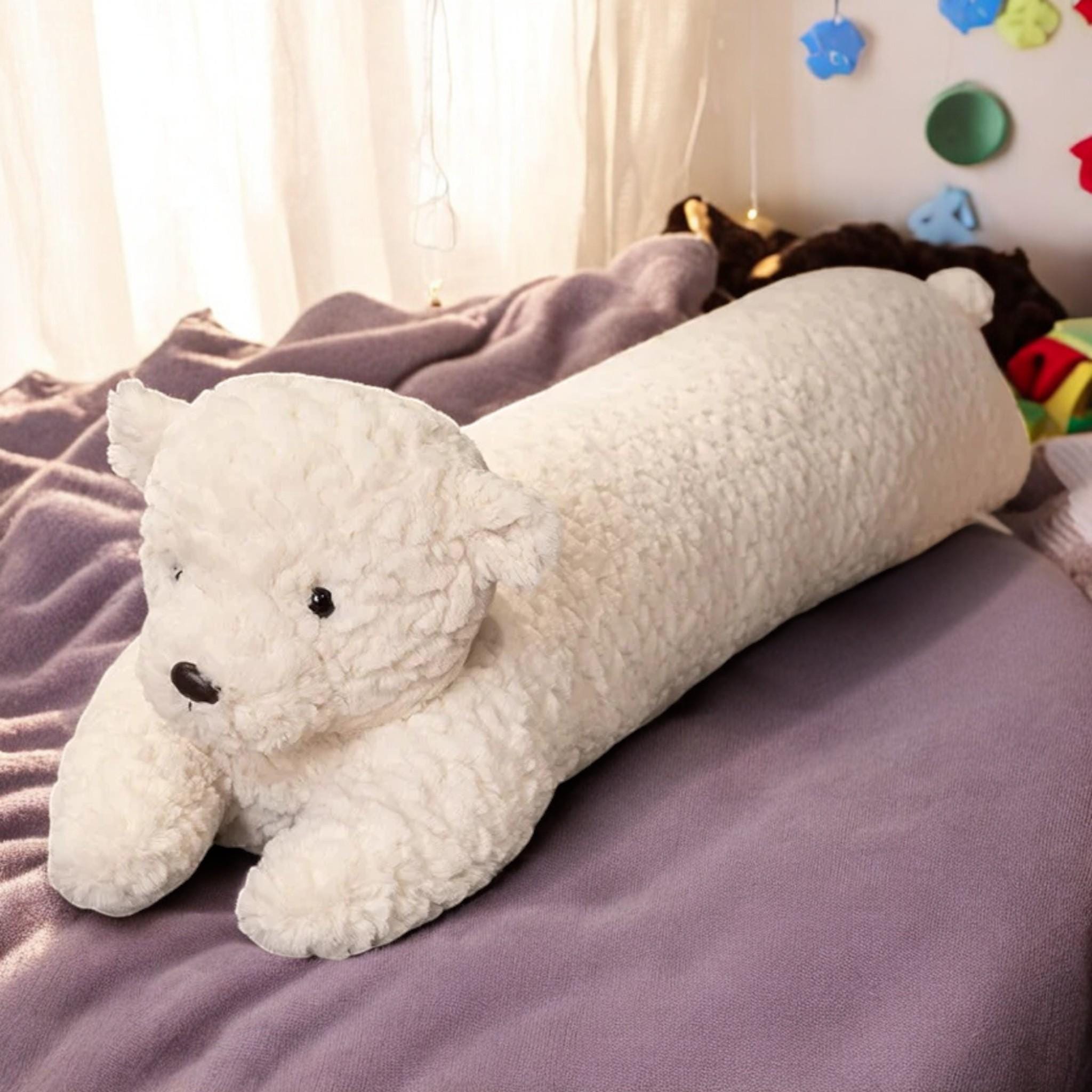 Plush Bunny Body Pillow: Soft Stuffed Animal Cushion - Etsy