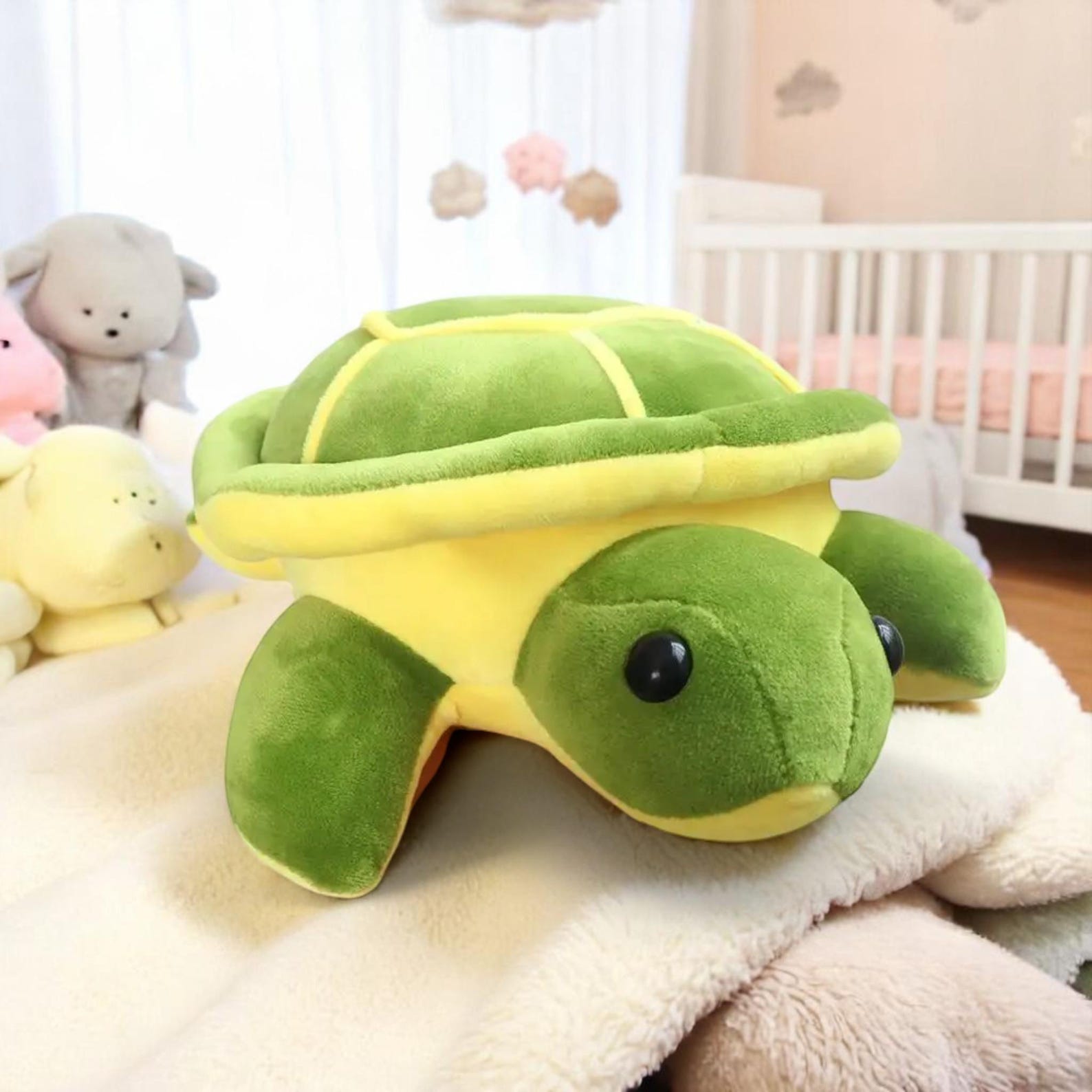 Soft Plush Tortoise Toy V1 – Cute Stuffed Animal Gift for Kids ...
