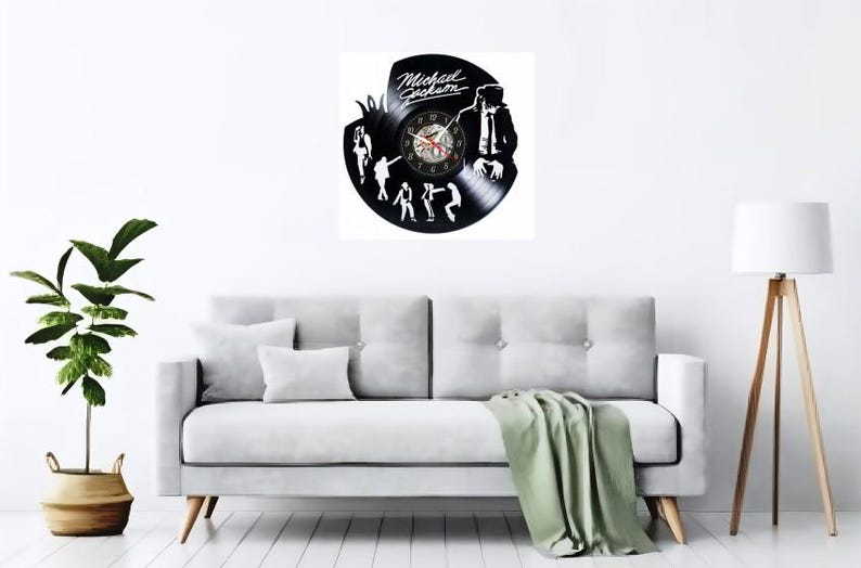MICHAEL JACKSON -wall Clock - Etsy