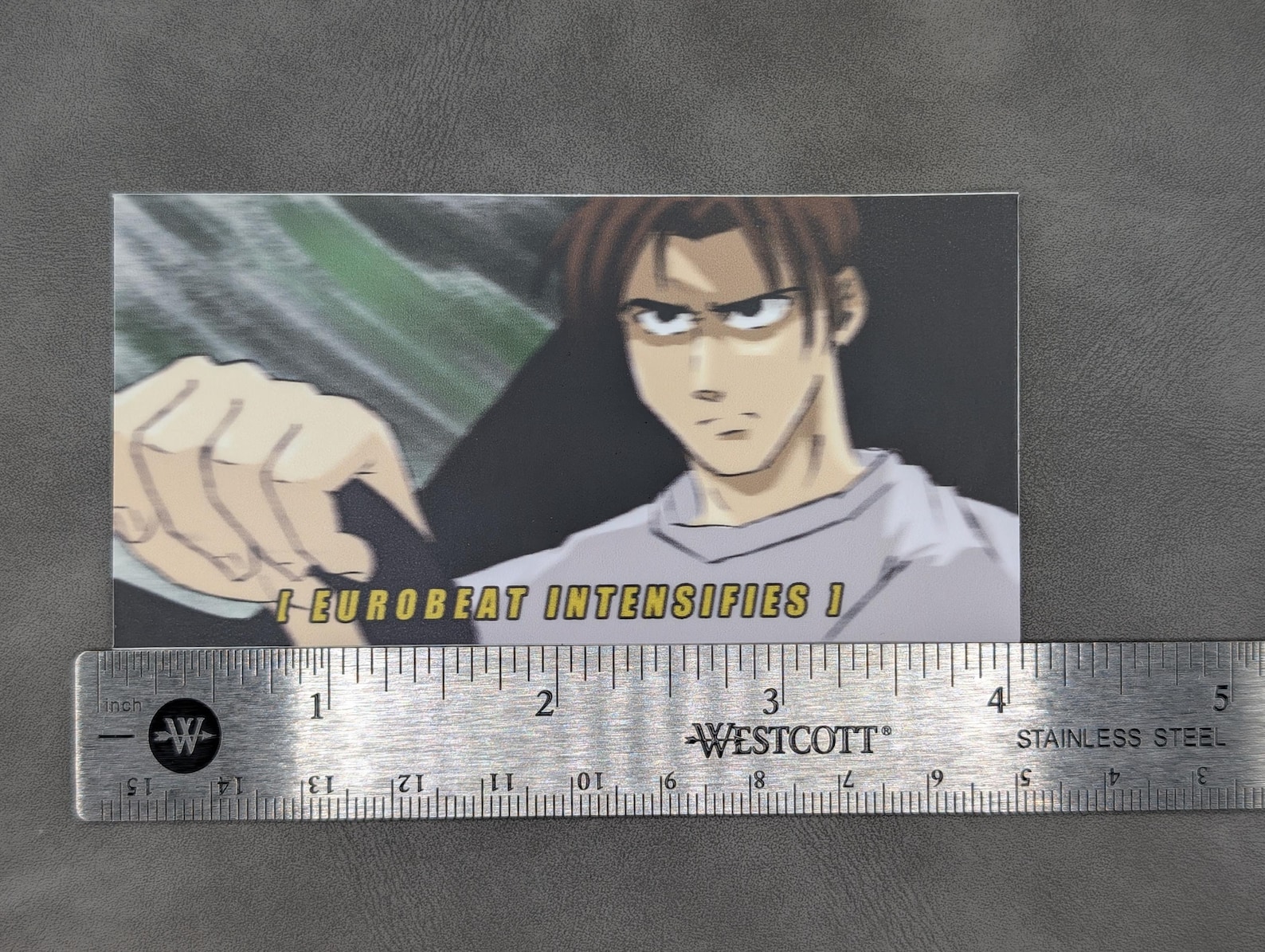 Initial D Eurobeat Intensifies Meme Drift Mate Sticker for Car Lovers ...