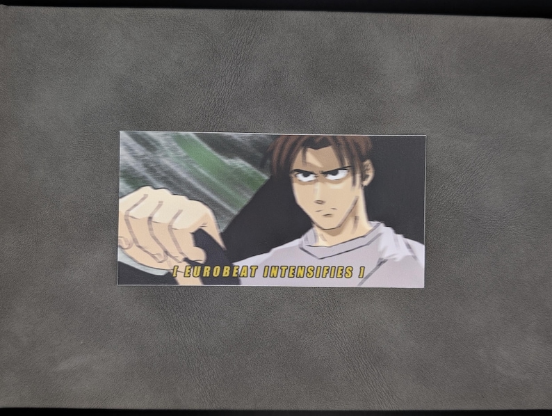Initial D Eurobeat Intensifies Meme Drift Mate Sticker for Car Lovers ...