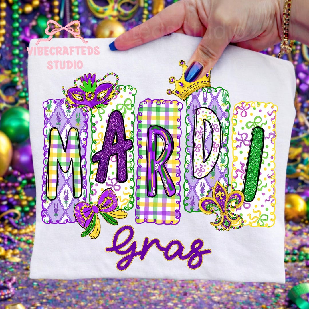 Glitter Mardi Gras Doodles Png, Mardi Gras Png, Fleur De Lis Png ...