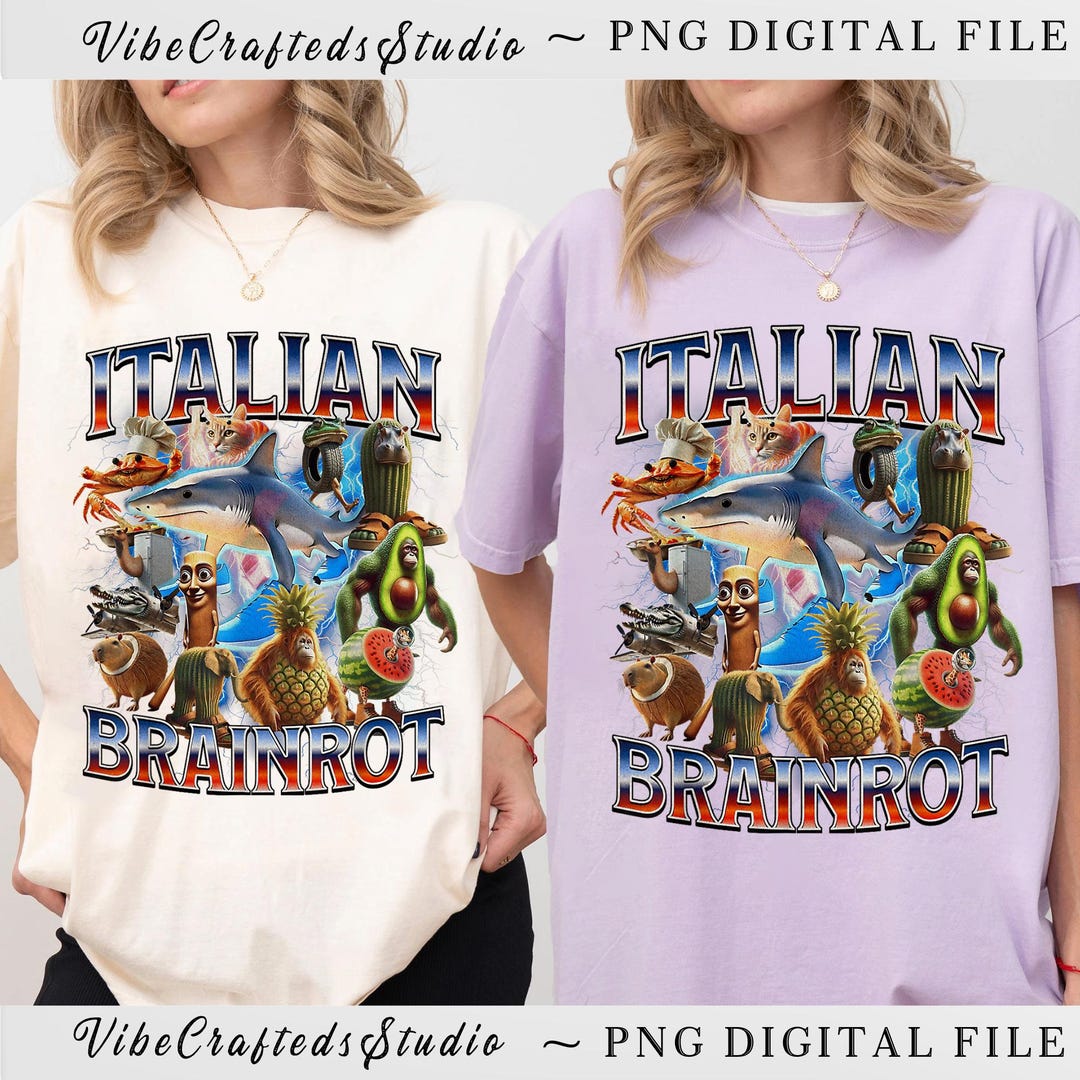 Italian Brainrot PNG Digital, Perfect for Custom Gift Ideas, Italian ...