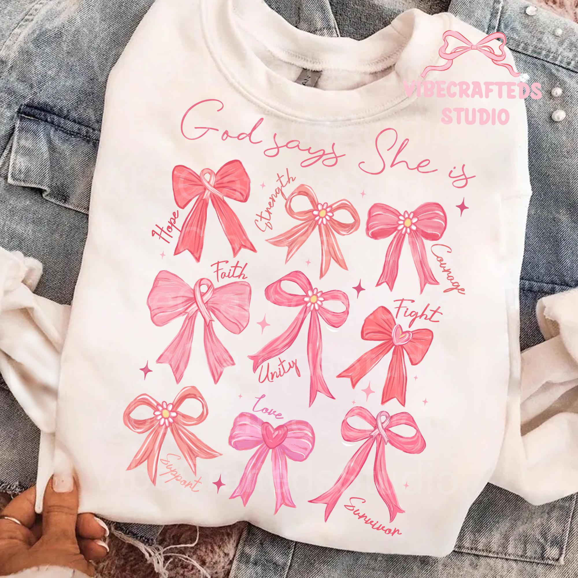 Preppy Breast Cancer Png Bundle, Faith Over Fear Pumpkin Png, Bible ...